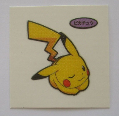 Pikachu Pokemon Daiichi Pan Decochara Seal Part 201 Sticker 2024 Bread ...
