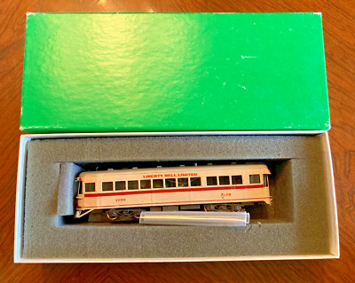 Bowser 125230 HO Scale Indiana Railroad Interurban Powered Trolley with ...