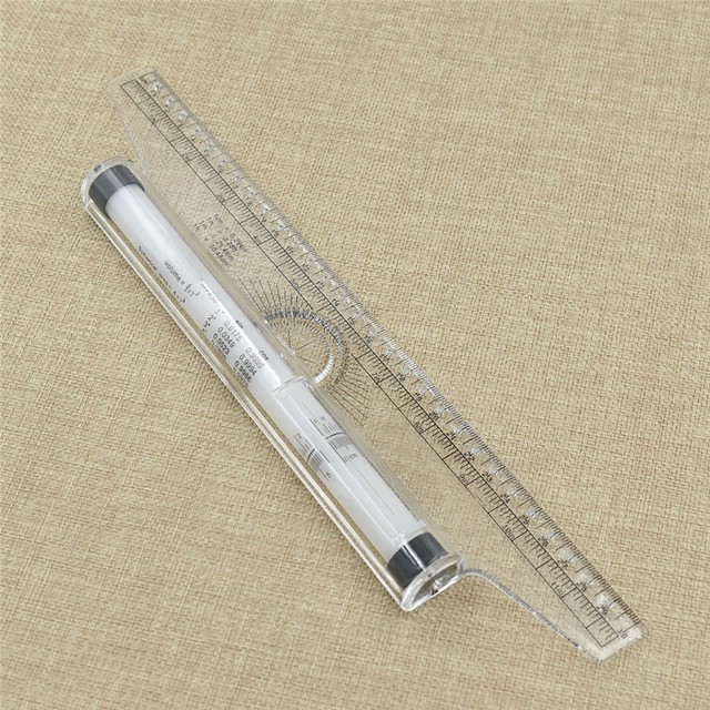 30cm Professional Rolling Parallel Ruler Patchwork Tool Drawing Glider ...