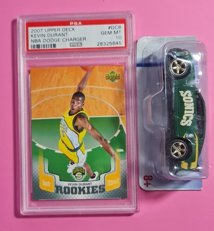 2007 NBA #DC6 Kevin Durant ROOKIE PSA 10 Scoring LEGEND Great ...