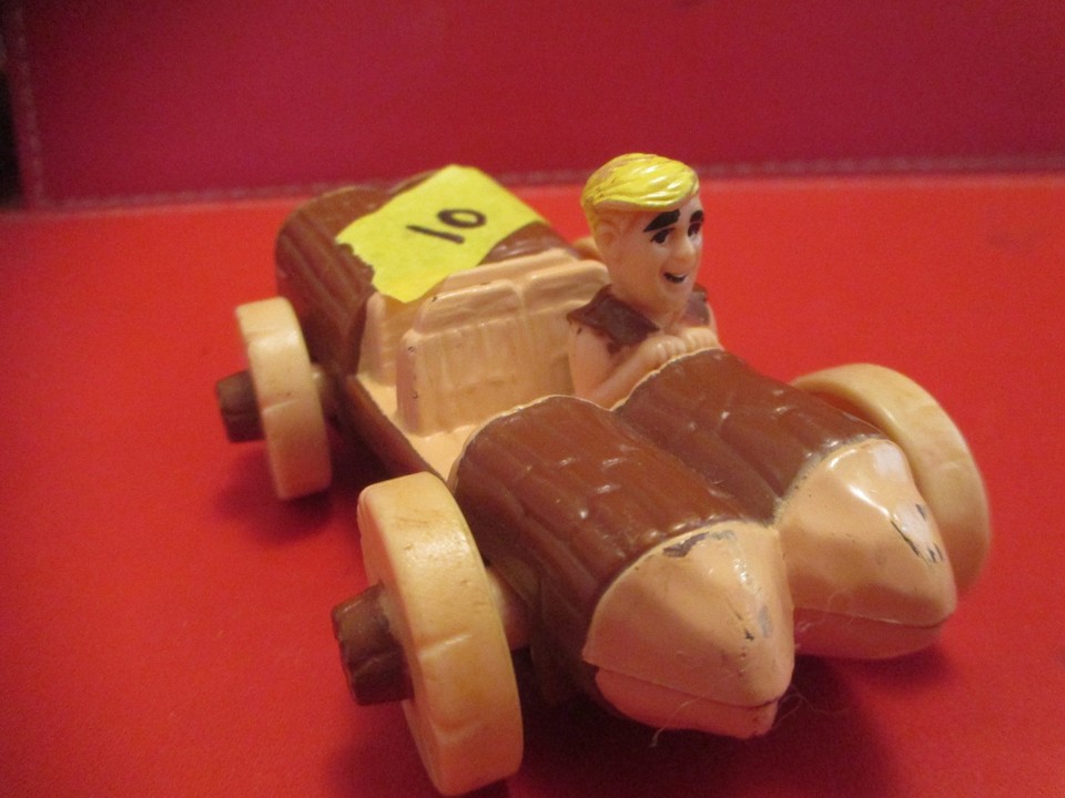 rare collectable figure toy flinstones barney rubble car | eBay