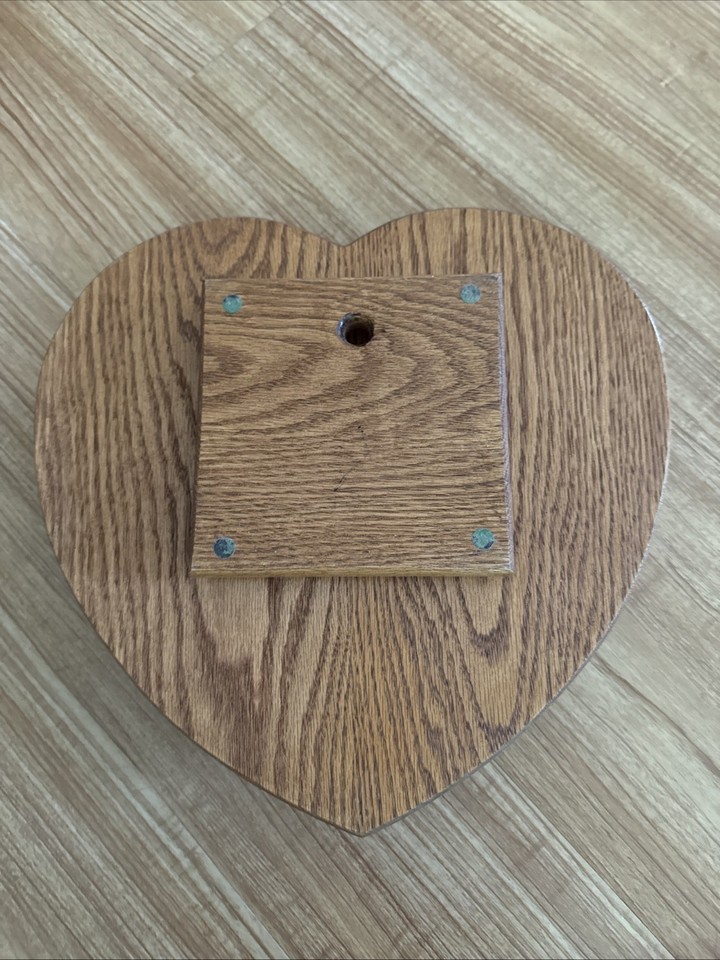 Vintage Wooden Heart Lazy Susan | eBay