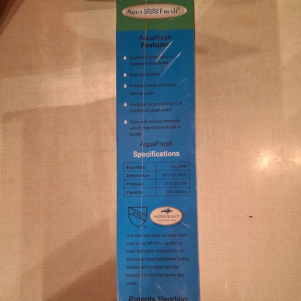 Aqua Fresh WF3CB, Puresource 3 Refrigerator Water Filter Replacement | eBay