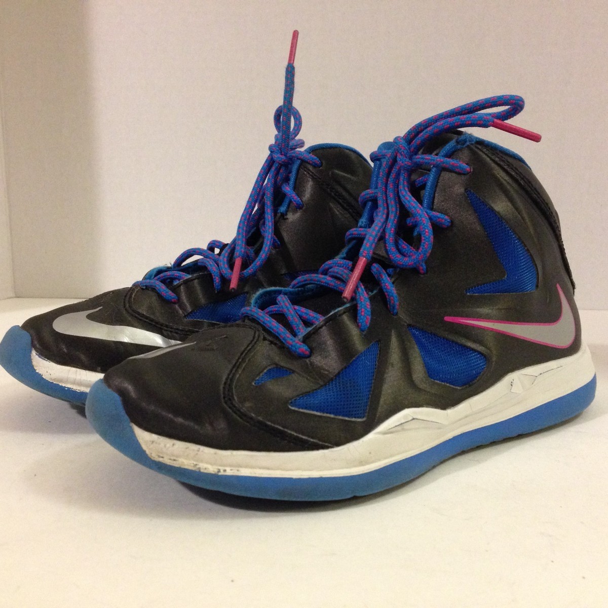 Lebron X Blue And Black