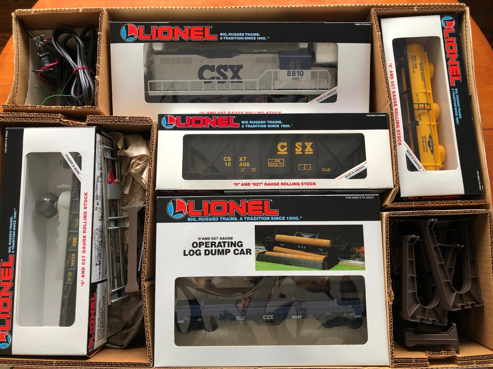 Complete 1980s vintage Lionel CSX Train Set | eBay