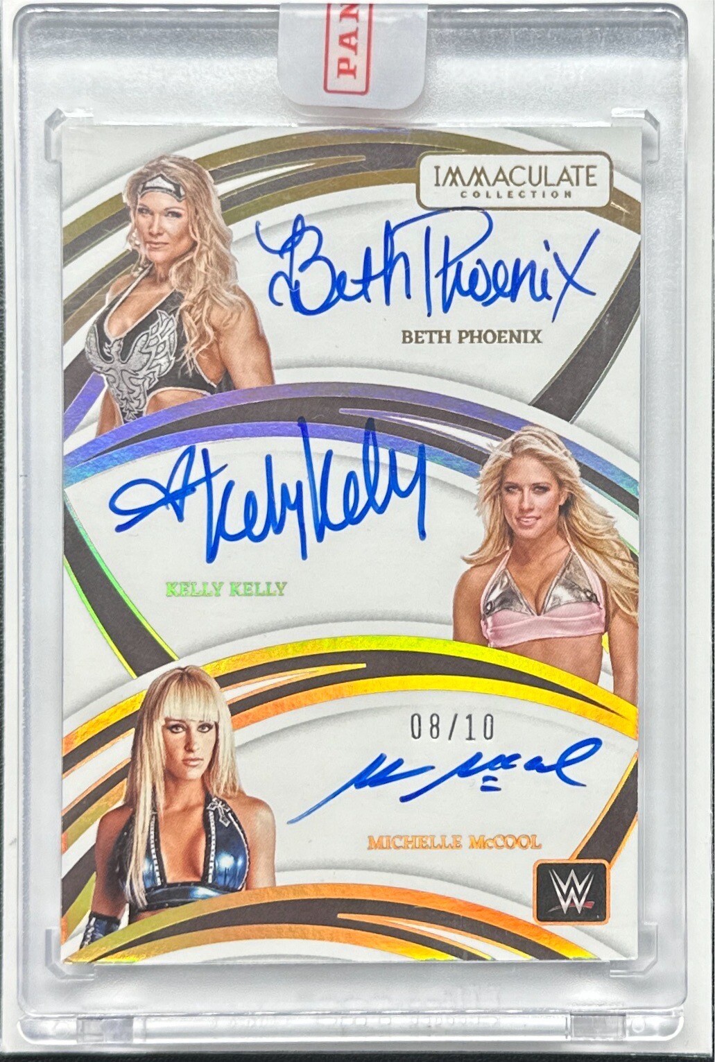 Beth Phoenix / Kelly Kelly / Michelle McCool 2022 Immaculate WWE #TBD ...