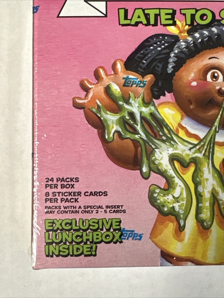 Garbage Pail Kids Late To School Sealed Collectors Box [Lunch Box ...