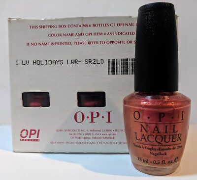 OPI Nail Polish - I Love The Holidays! SR 2L0 - Black Label | eBay