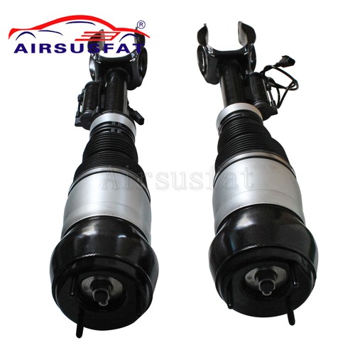 Pair Mercedes GL ML Class W166 X166 Front Air Shock Absorber W/ADS ...