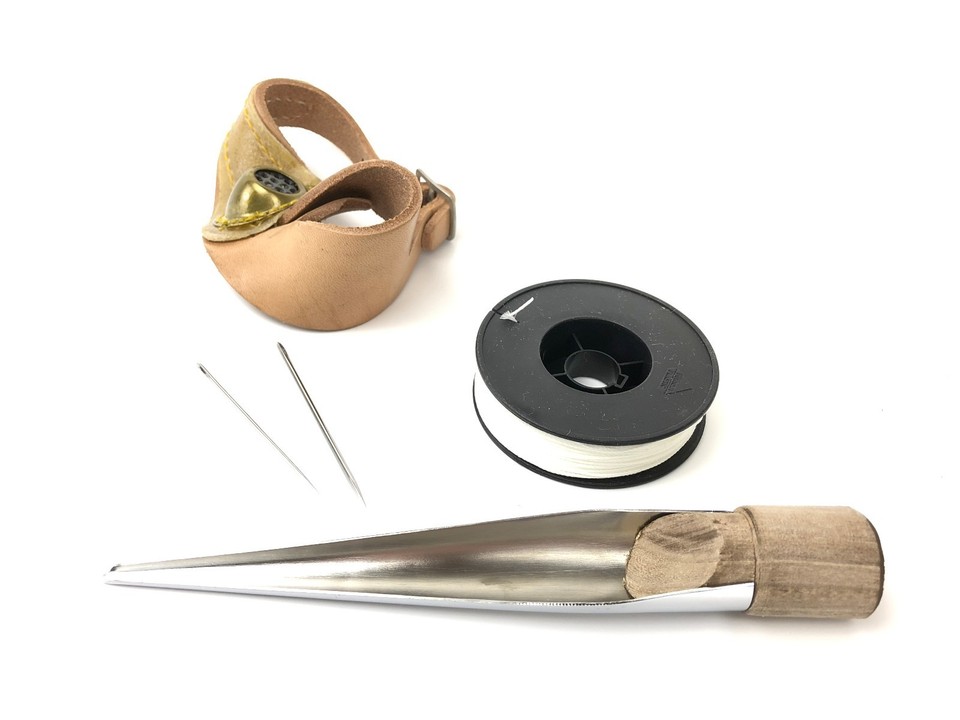 Rope Splice Kit, Comes With Palm, Needles, White Whipping twine ...