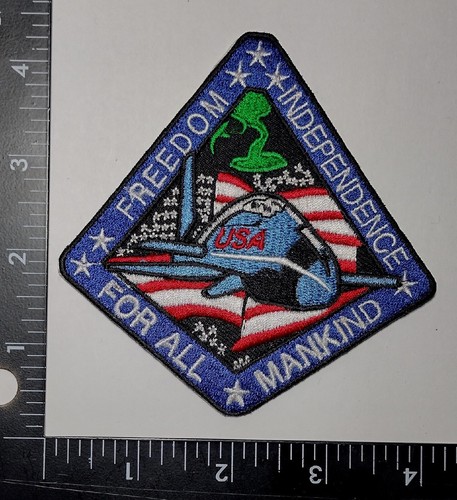 ARMAGEDDON FREEDOM INDEPENDENCE FOR ALL MANKIND CREW QUALITY PATCH FAST ...