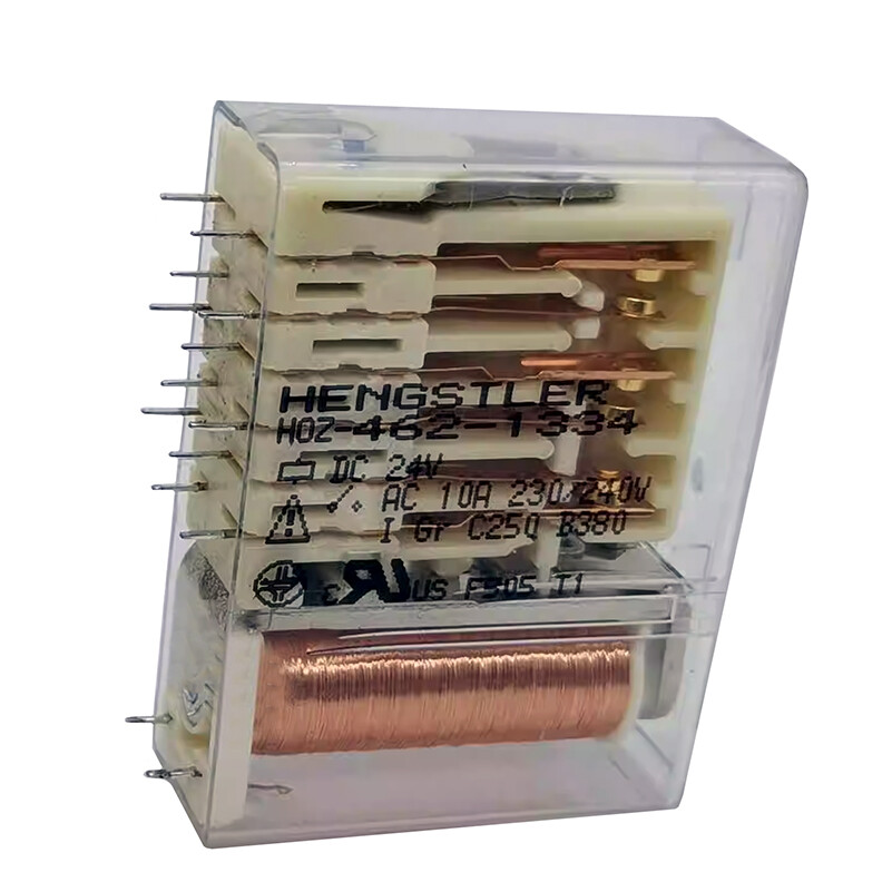 1PC HOZ-462-1334 DC24V Hengstler Safety Relay 10A 24VDC 14 Pins for ...