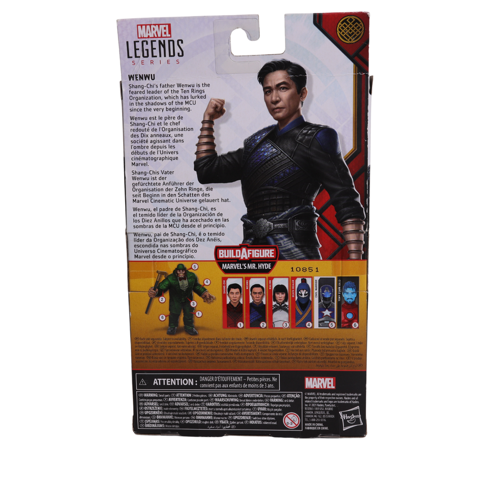 2021 Hasbro Marvel Legend Series Shang-Chi Legend Of The Ten Rings ...