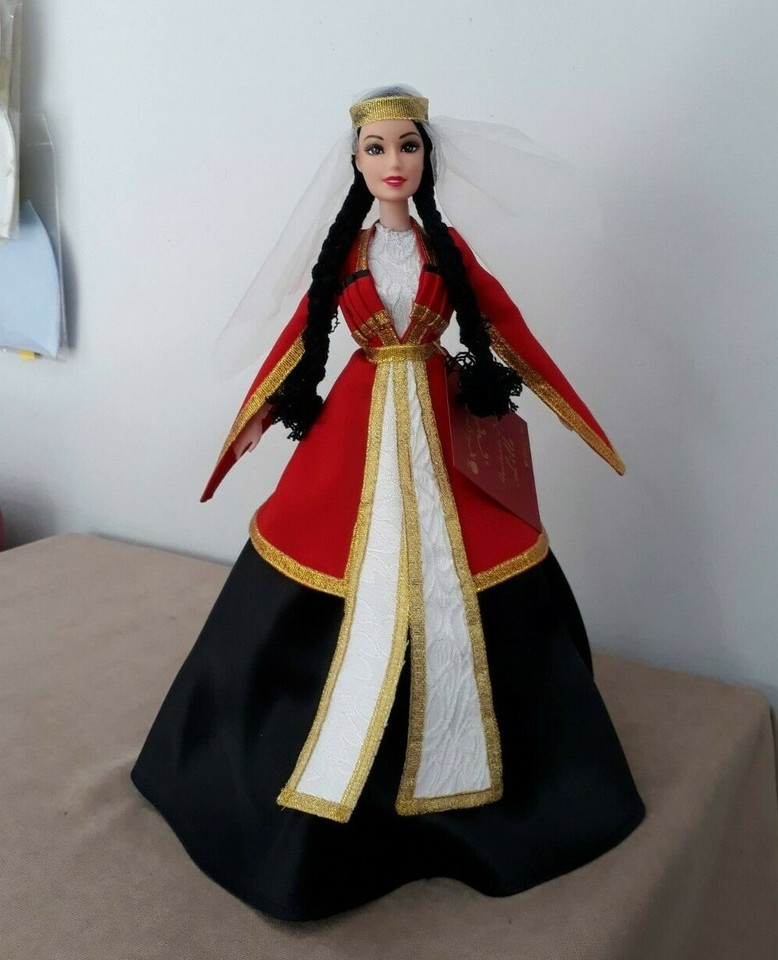 Barbie Doll with National Costume Georgia | eBay