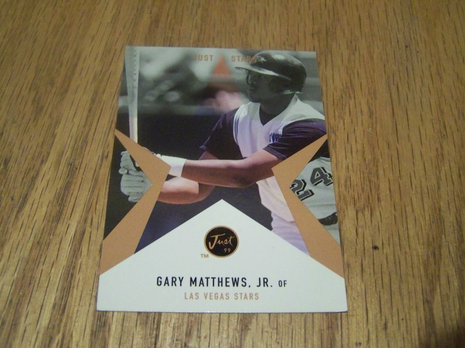 GARY MATTHEWS JR, 1999 JUST BASEBALL CARD # JS-08 | eBay