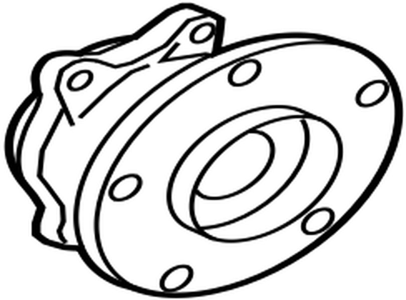 KD35-26-15XC Mazda Bearing hub KD352615XC, New Genuine OEM Part | eBay