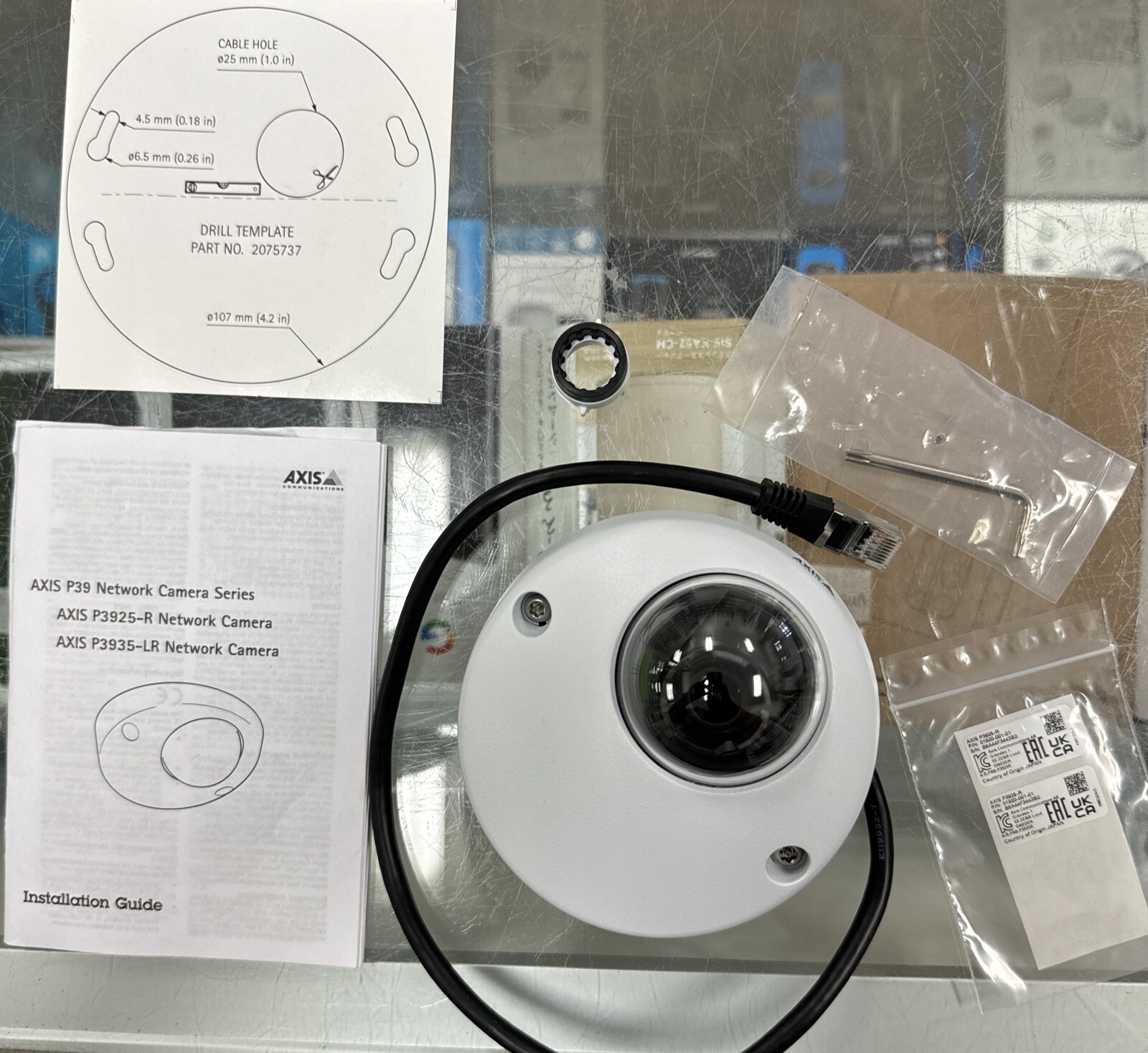 Axis P3925-R Surveillance Network Transit Dome Camera Used | eBay