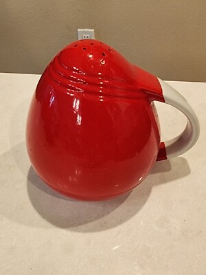 Chinese Red Hall Handle Salt Shaker | eBay