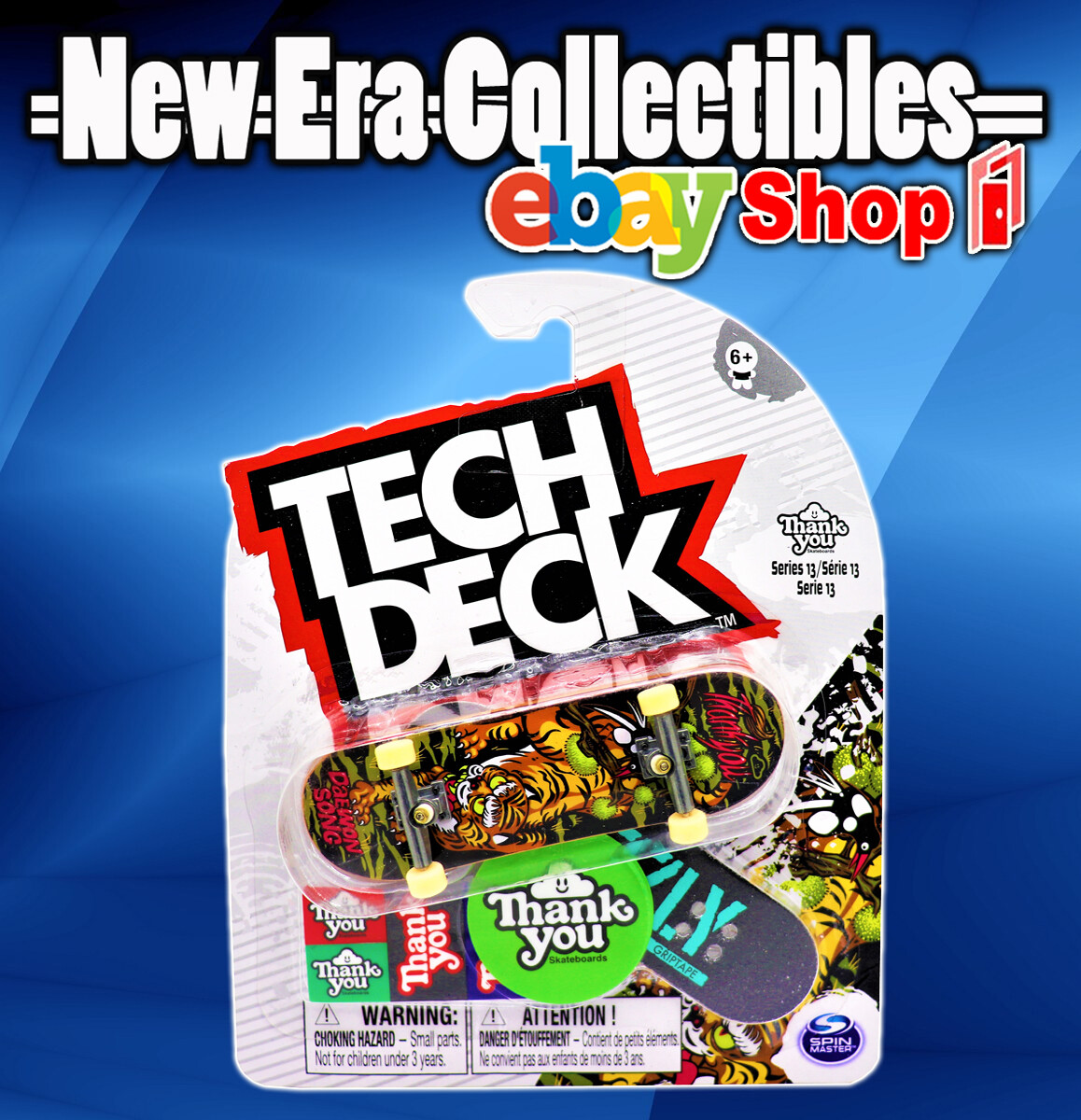 Tech Deck Series 13 Thank You Skateboards Daewon Song 96mm Spin Master ...