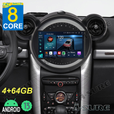 4+64GB Android Radio Stereo Carplay for BMW Mini Cooper Clubman 08-14 ...