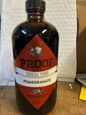 Proof Cocktail Syrup 16oz Pomegranate Gin mixed drink bitters Homemde ...