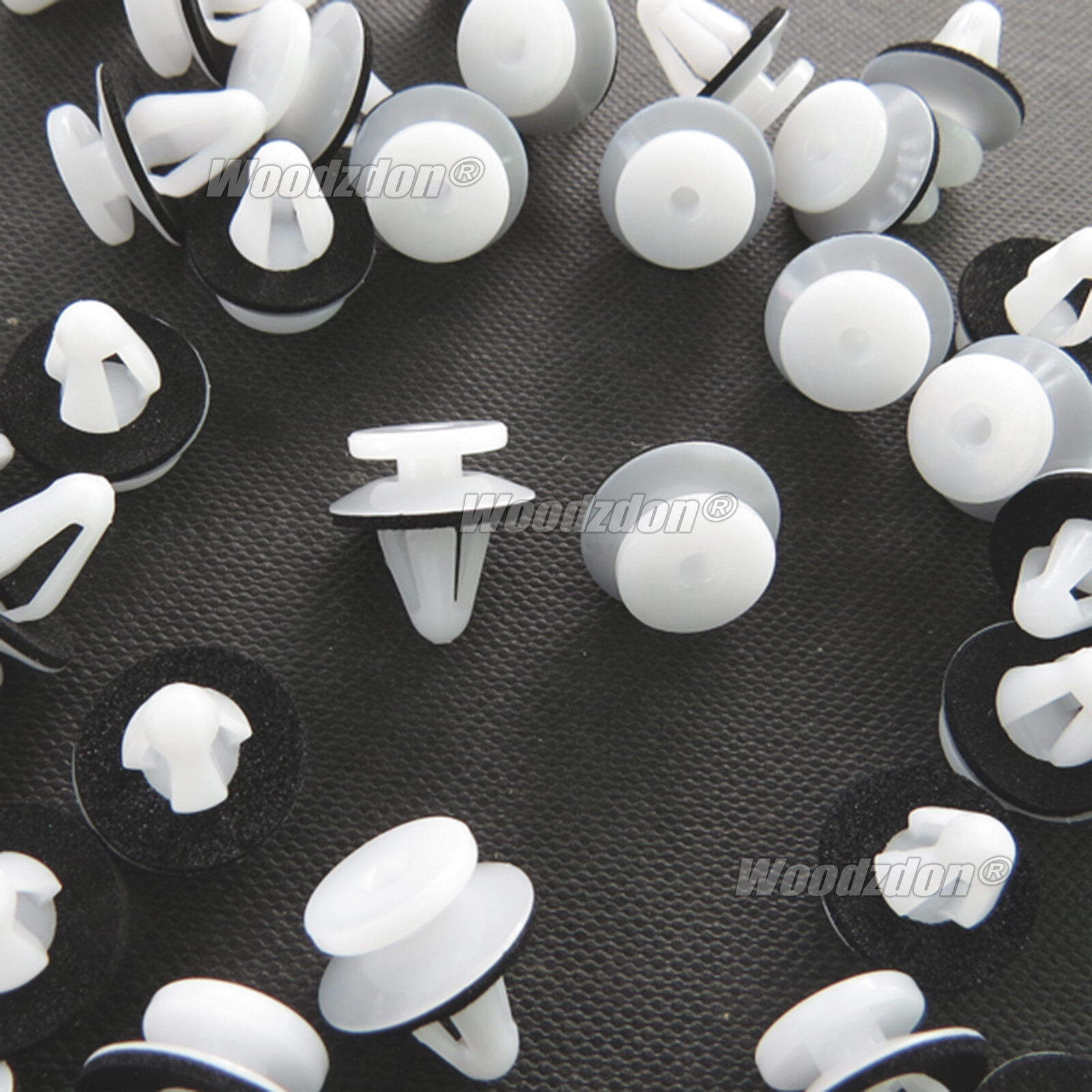 25pcs Rivet Fastener Side Garnish Moulding Clips For Mitsubishi Eclipse ...