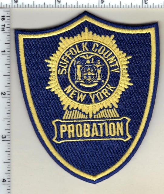 Suffolk County Probation (New York) Shoulder Patch | eBay