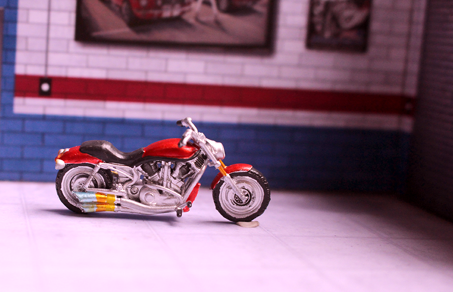 3D PRINT 1/64 motorcycle motorbike fit 1:64 figure car Mini Sand Micro ...