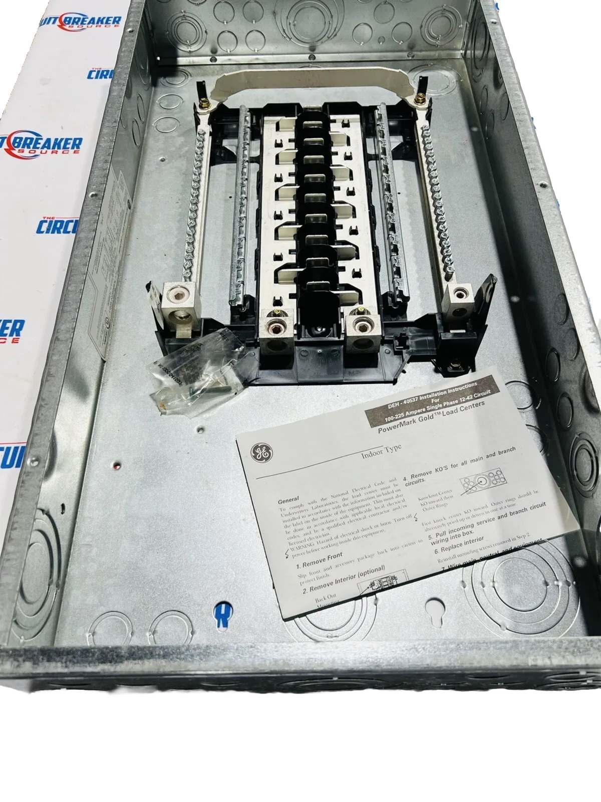 New GE TLM2020CCU 200 amp Main Lug Panelboard 1 Phase 120/240v P802 | eBay