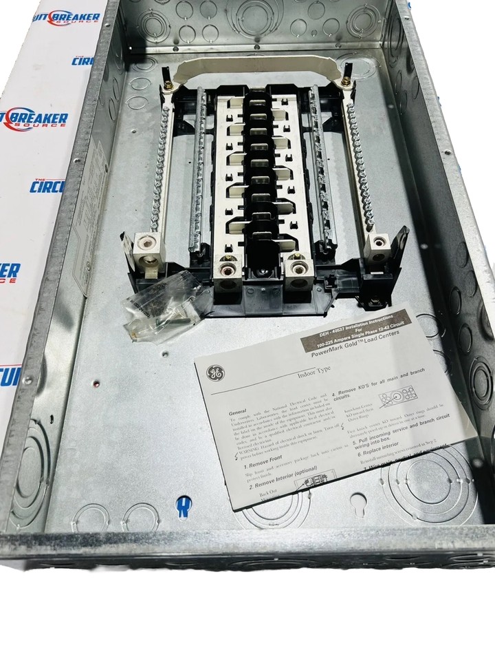 New GE TLM2020CCU 200 amp Main Lug Panelboard 1 Phase 120/240v P802 | eBay