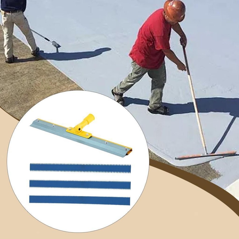Epoxy Floor Squeegee Cement Floor Leveling Tool for Walls Driveways ...