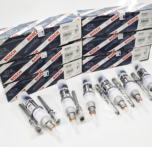 6x OEM BOSCH Fuel Injector 0445120050 For 07-12 Cummins Dodge Ram 2500 ...