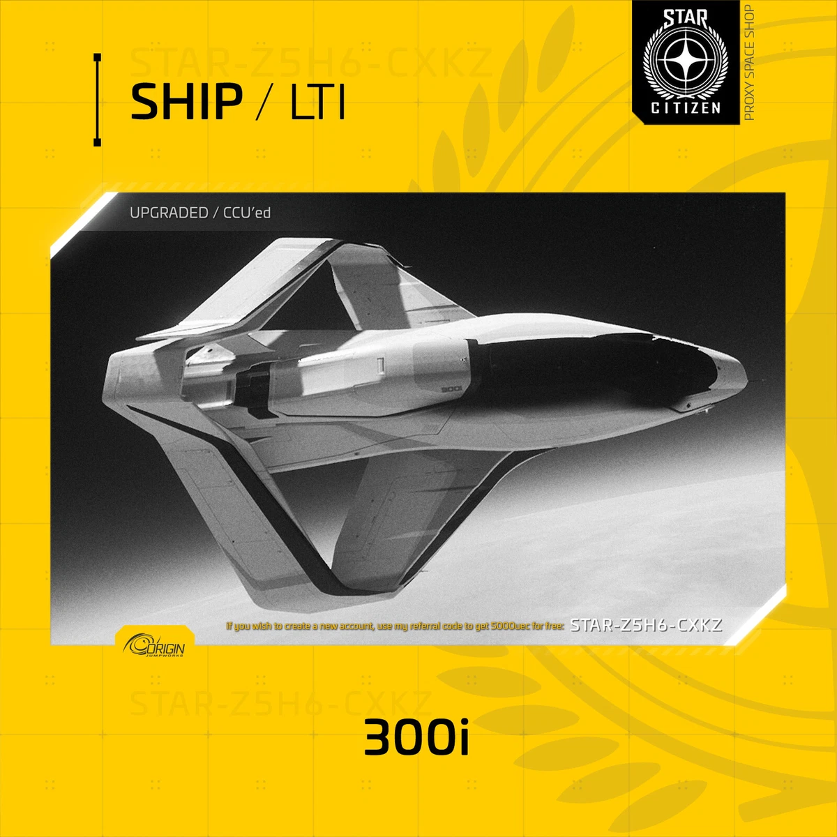 Star Citizen Origin 300i