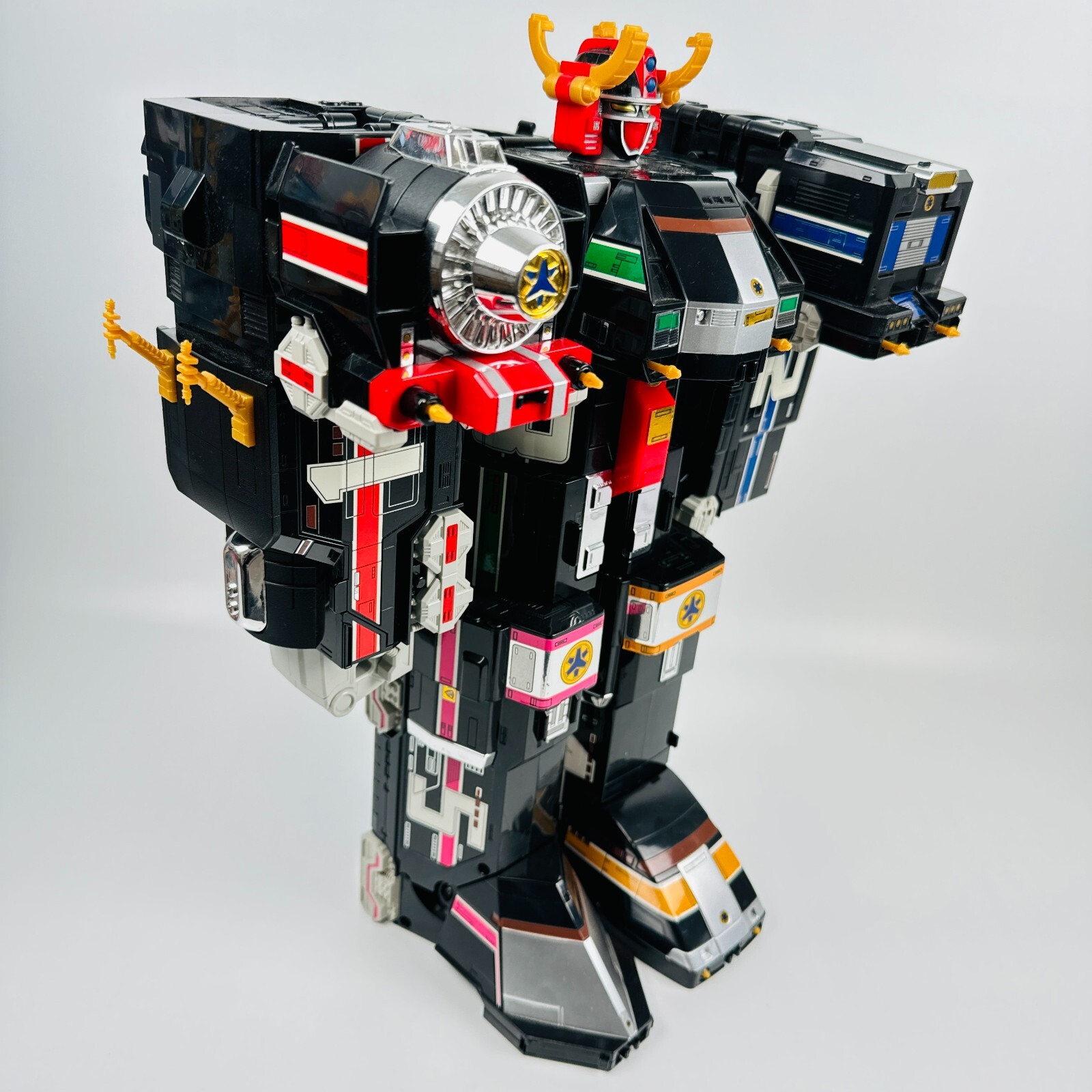 PowerRangers Lightspeed Rescue GoGoFive DX Grand Liner Train Megazord ...
