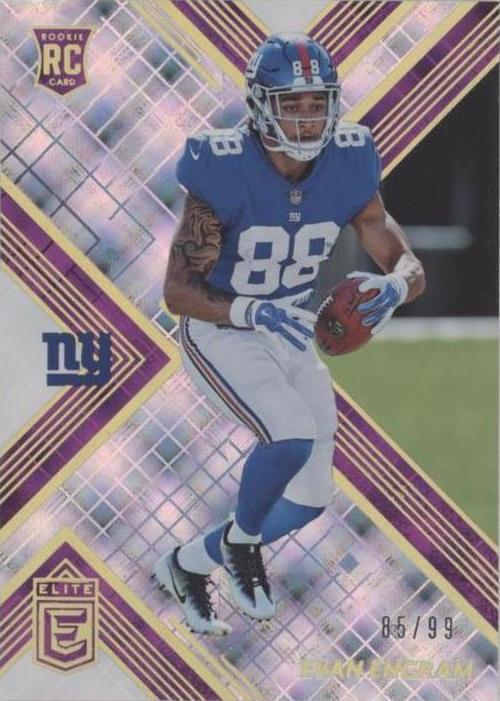 2017 Donruss Elite - Rookies Evan Engram #190 Purple /99 (RC) for sale ...