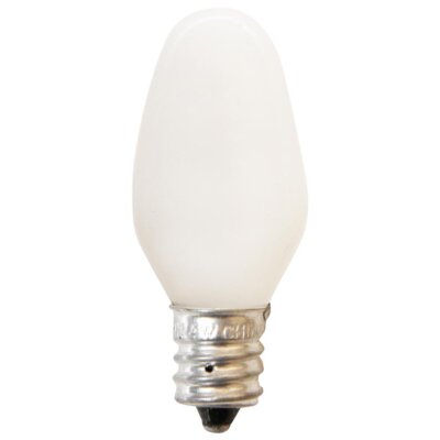 Non-LED Soft White 4-Watt C7 Indoor Night Light Replacement Bulb - 6 ...