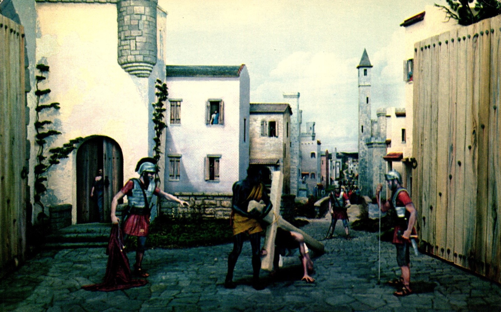 Postcard Simon bear cross for Jesus prince of peace memorial silver ...