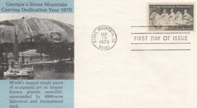 1408 6c STONE MOUNTAIN MEMORIAL - Unknown cachet | eBay