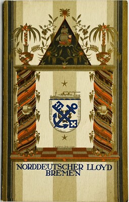 NDL North German Lloyd Lines Cruise - Breakfast Menu 27 Oct 1928 - S.S ...