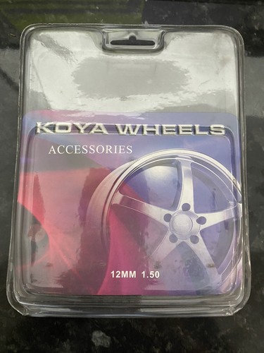 Koya 12x1.5 Chrome Wheel Lock Nut Set (4 + Key) to fit Holden Mazda ...