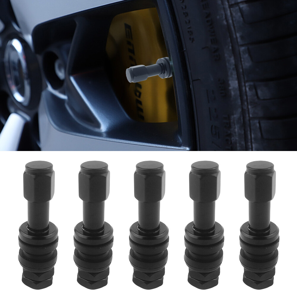 5Pcs Tubeless Tyre Valve Dust Caps TR43E Bolt-in Car Tubeless Tire ...