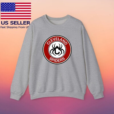 Cleveland Spiders Baseball Men's Grey Size S-3XL | eBay