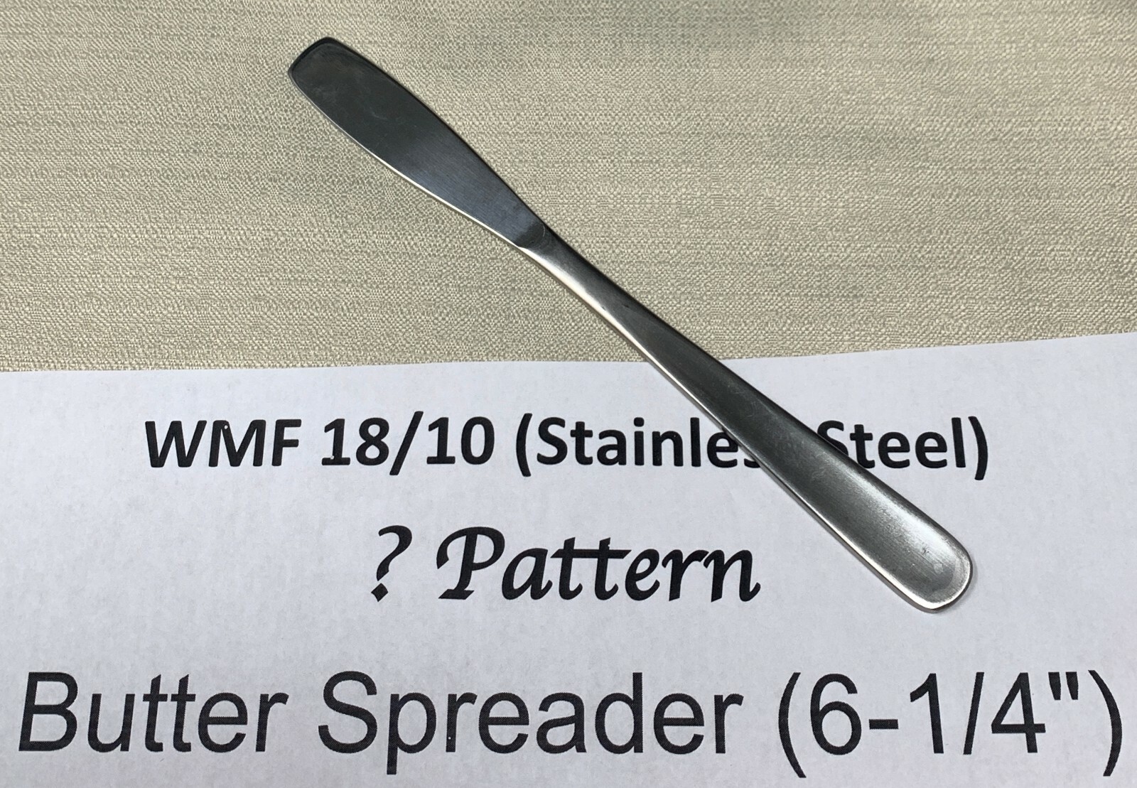 WMF ? Pattern Flatware Cocktail Forks or Butter Spreader CHOICE OF PC ...