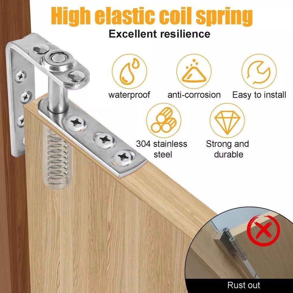 Heavy-Duty Self-Return Swinging Doors Hinge Saloon Door Hinge for Swing ...