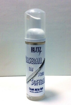 Bat Scrub ~ CLEANS Metal Bats ~ Works Great! Blitz Baseball Softball ...