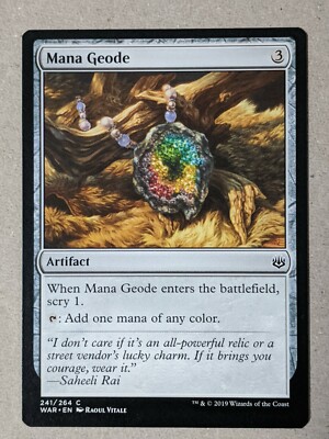 MTG 2x Mana Geode War of the Spark Mint/NM *unplayed* | eBay Australia
