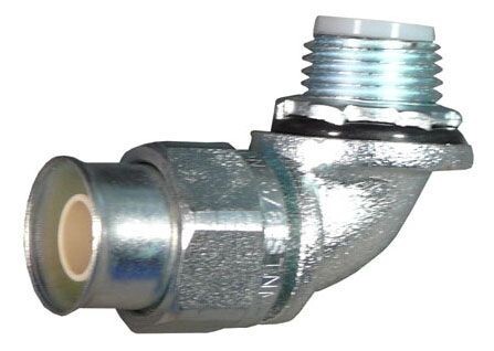 Appleton STNM-90150, Liquidtight Conduit Connector, 1-1/2 In 90D Lfnc ...