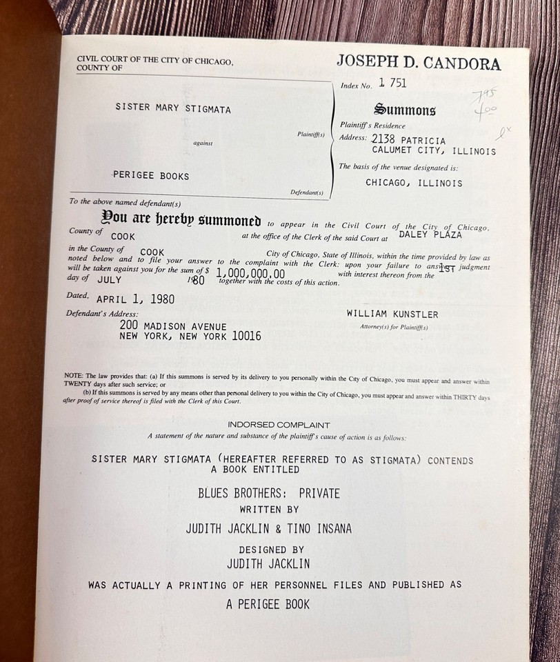 Blues Brothers: Private: Judith Jacklin, Tino Insana 1980: NO Poster | eBay