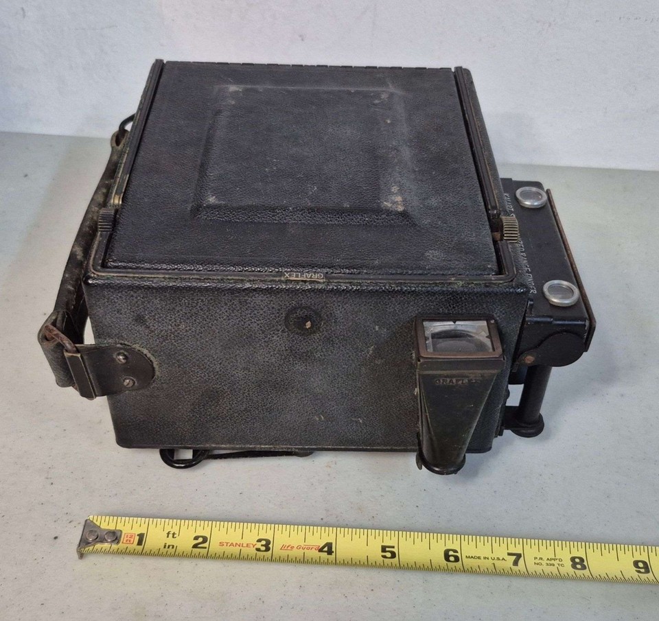 Complete Graflex 4x5 Speed ? Graphic press camera outfit in case | eBay