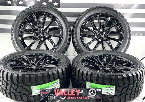 22" OEM FACTORY BLACK CADILLAC CHEVY or GMC WHEELS RIMS Only No Tire | eBay